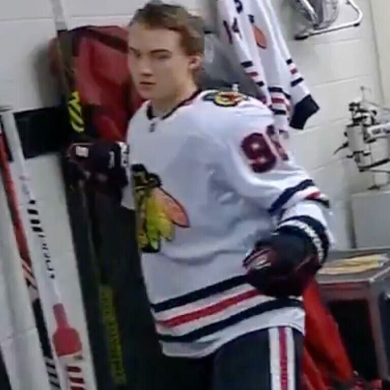 Connor Bedard reveals the truth about forgetting his stick before his ...