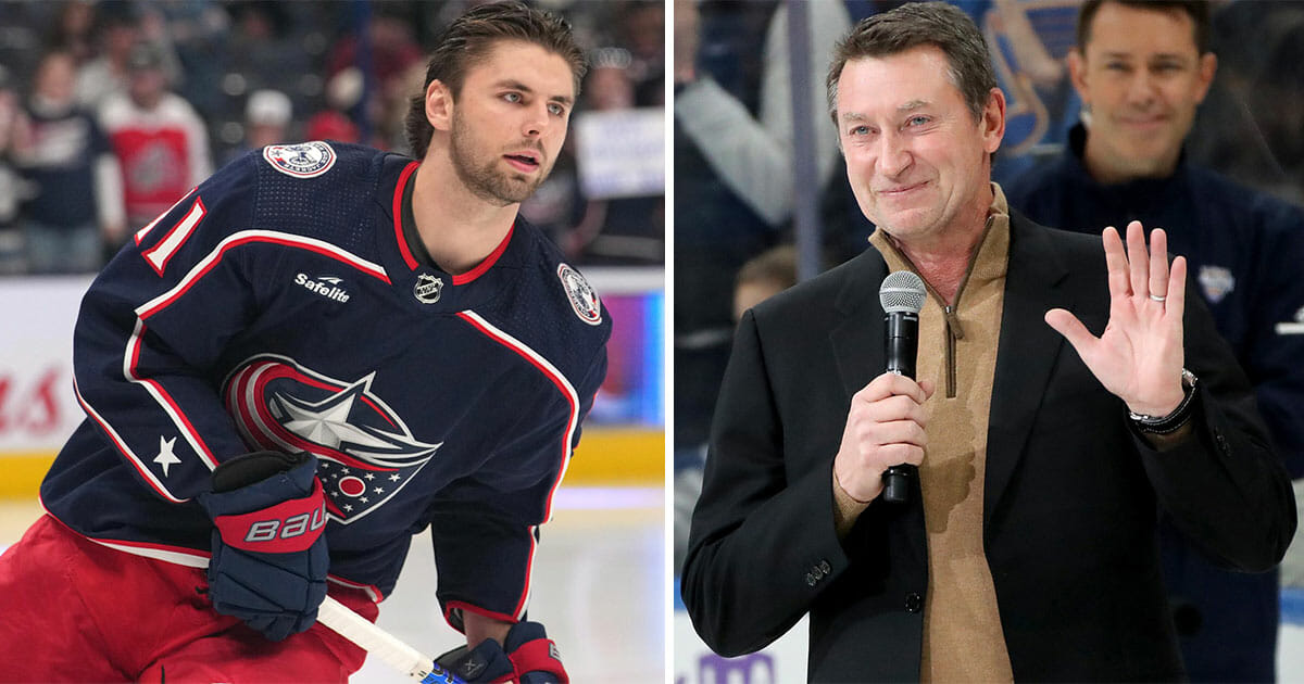 Adam Fantilli reveals special message from Wayne Gretzky ahead of long ...