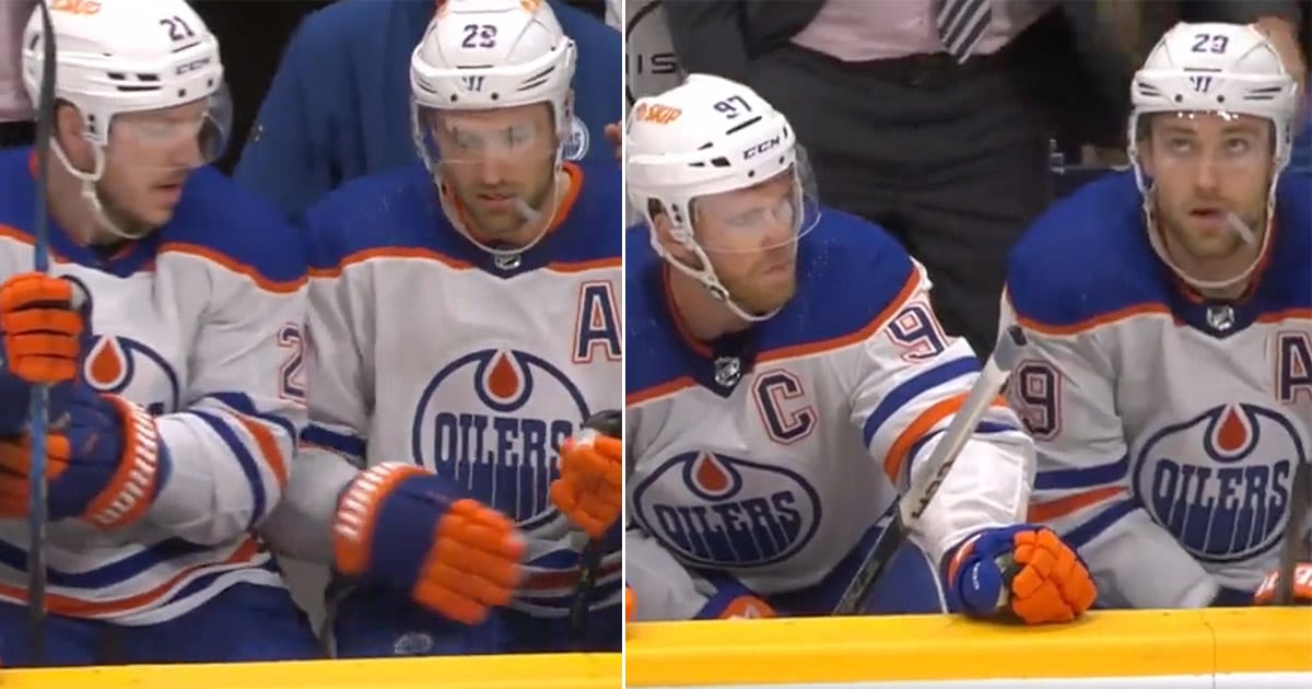 What Leon Draisaitl did after realizing he wasn't sitting next to ...