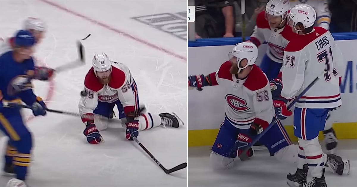 David Savard sacrifices his body and gear in heroic penalty kill shift ...