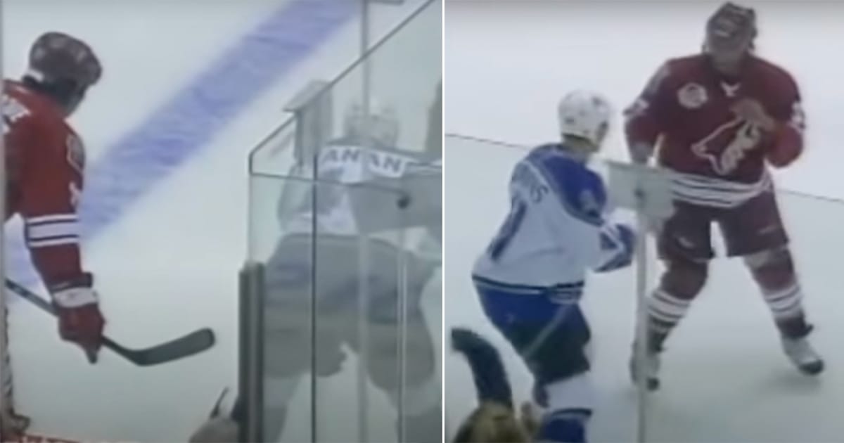 When mic'd up Georges Laraque stunned the hockey world