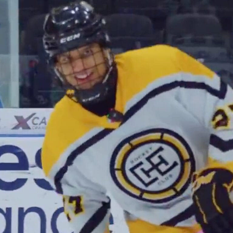 Georges Laraque's 14-year-old son goes viral with hilarious mic'd up video