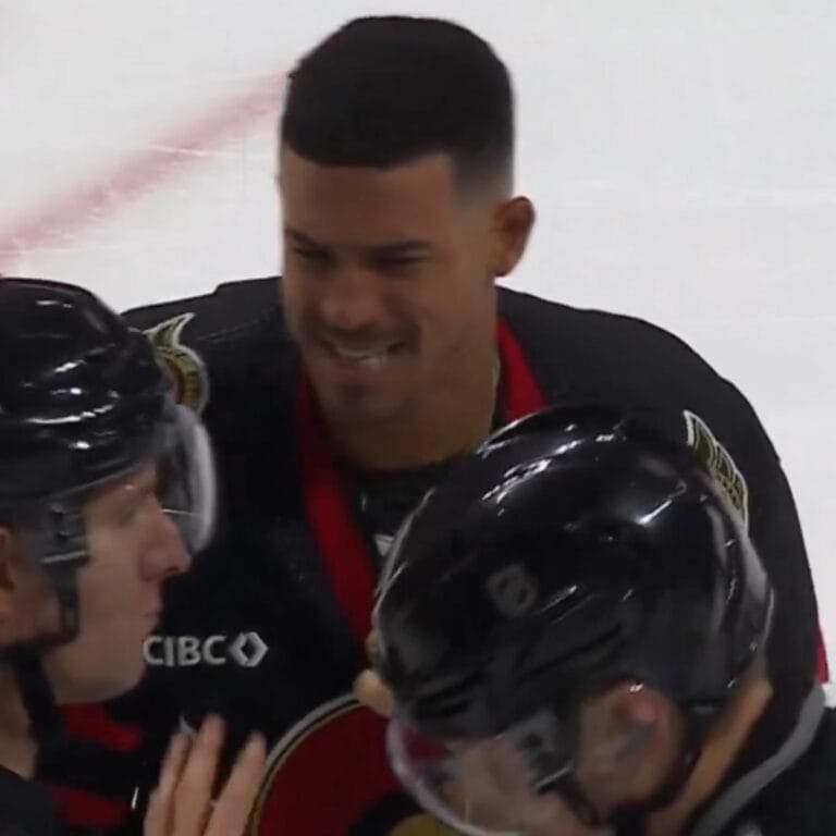 Parents of Senators' Mathieu Joseph go viral for their hilarious ...