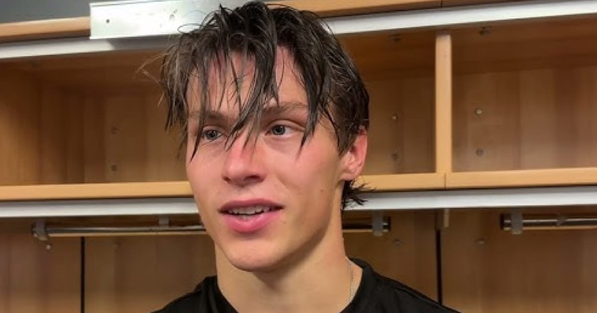 Rutger McGroarty taunted by Jets fans with hilarious chant