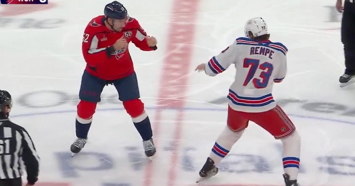 Big fight between Matt Rempe and Dylan McIlrath has fans reacting