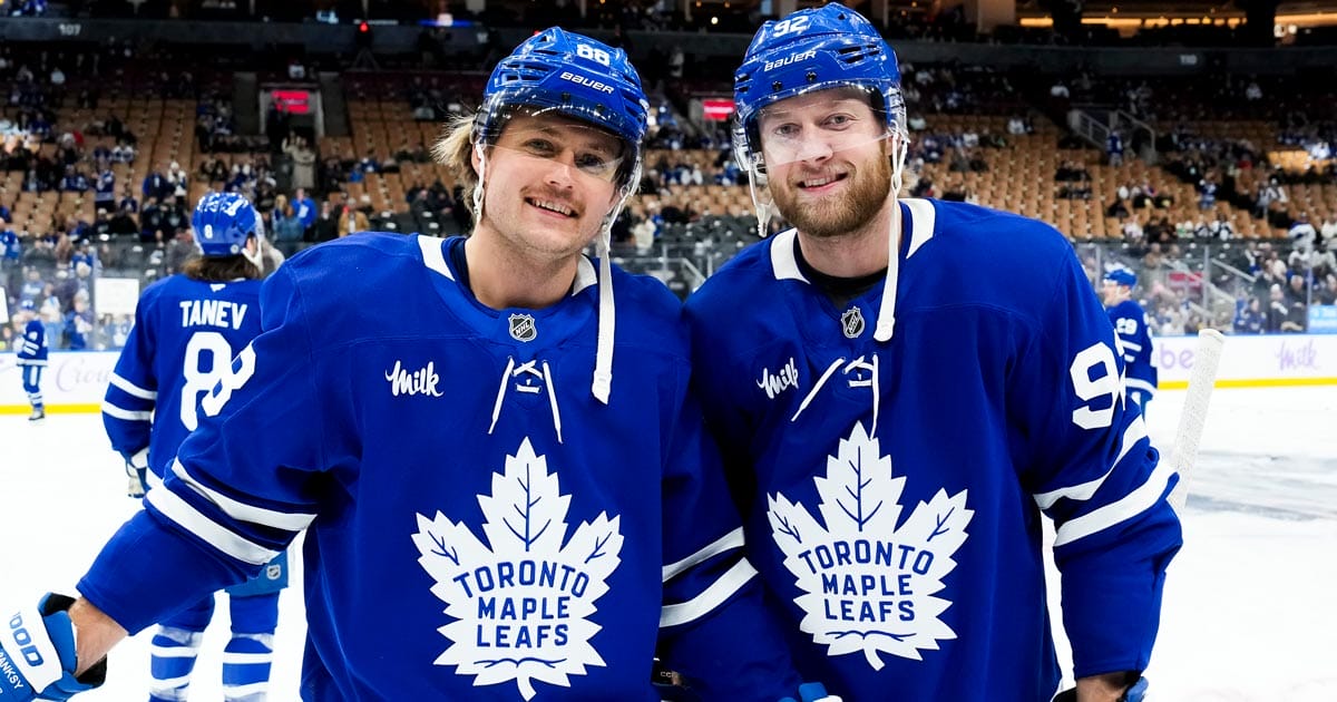 Mitch Marner about playing with William and Alex Nylander