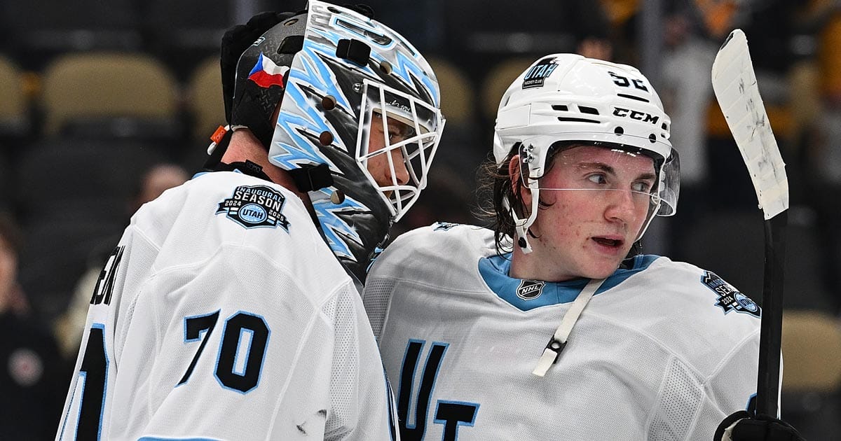 Utah HC were forced to walk to their game against the Maple Leafs
