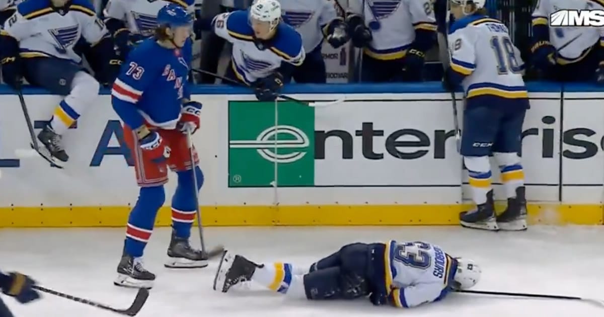 Matt Rempe slammed for cheap hit on Jake Neighbours