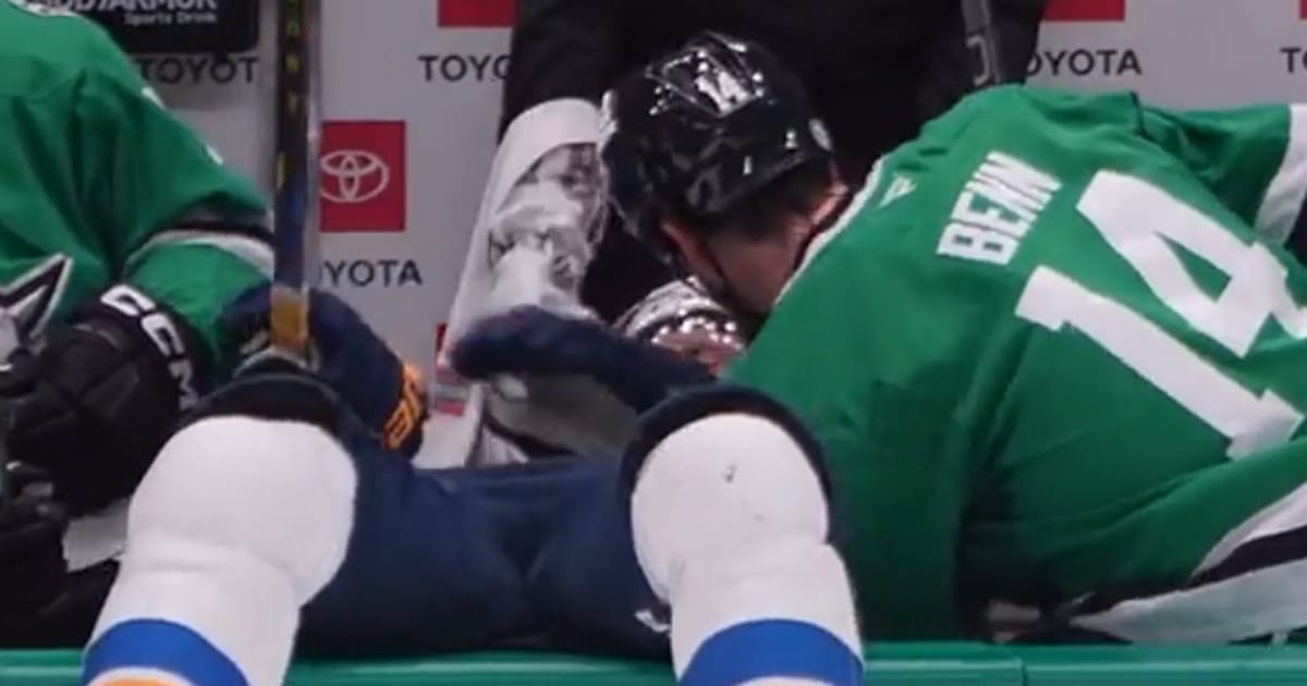 This is what Jamie Benn said after massive hit on Brayden Schenn