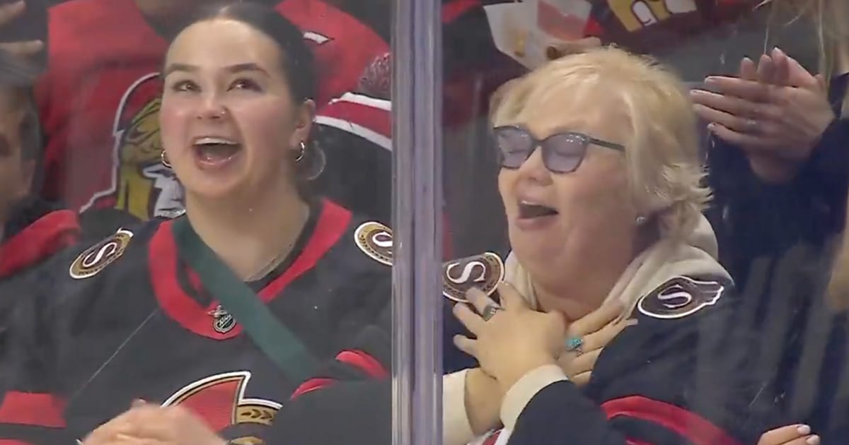 Donovan Sebrango's mom's reaction to his rookie lap goes viral