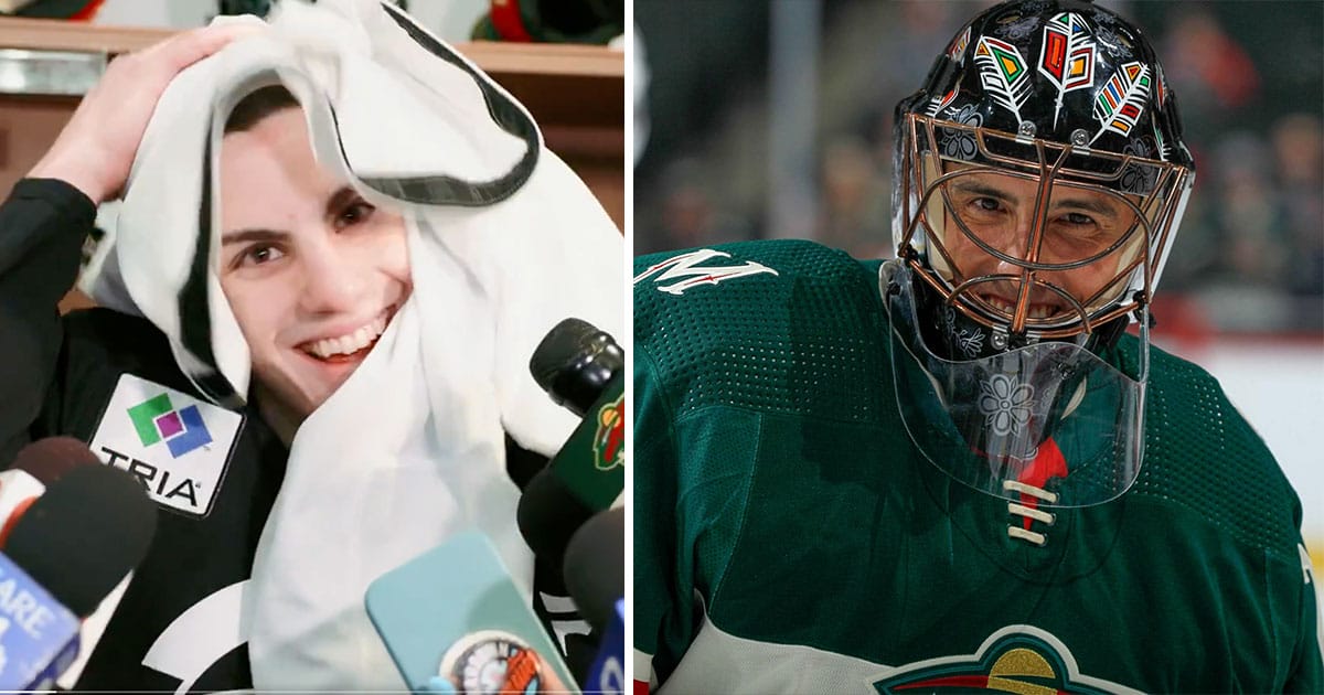 Marc-Andre Fleury pulls hilarious prank in rookie's first day