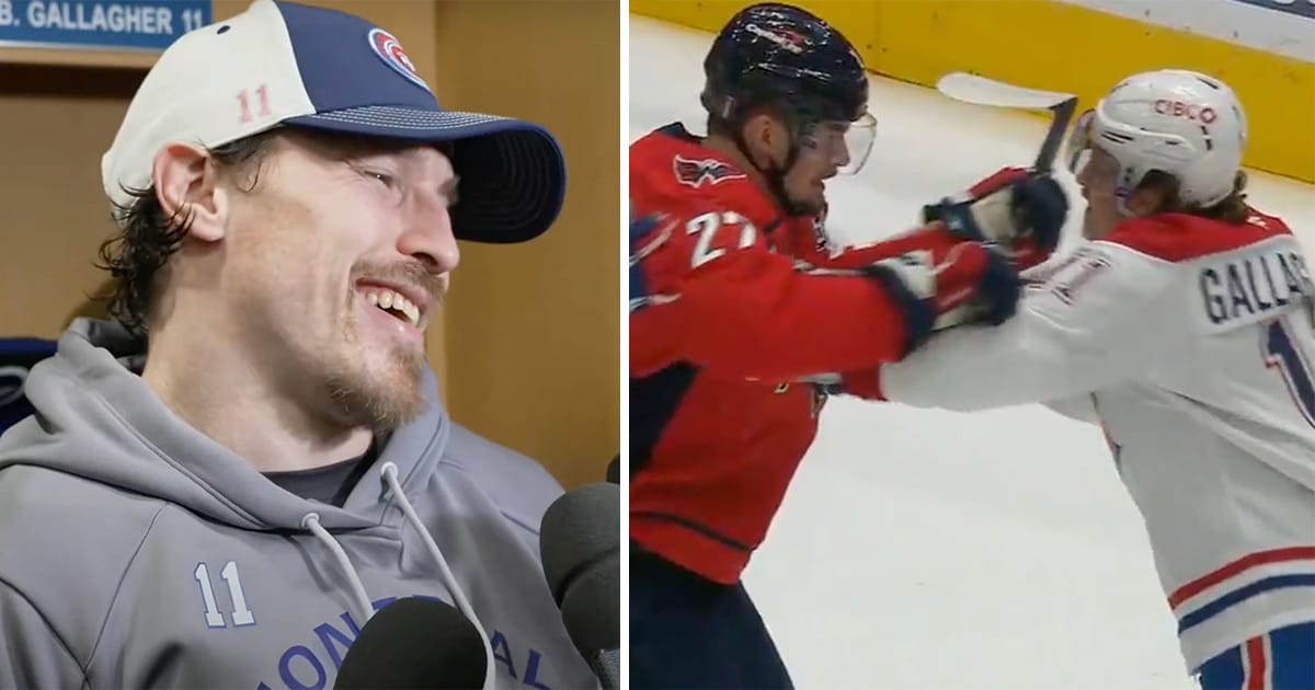 Brendan Gallagher's true words on brutal cross-check to his face