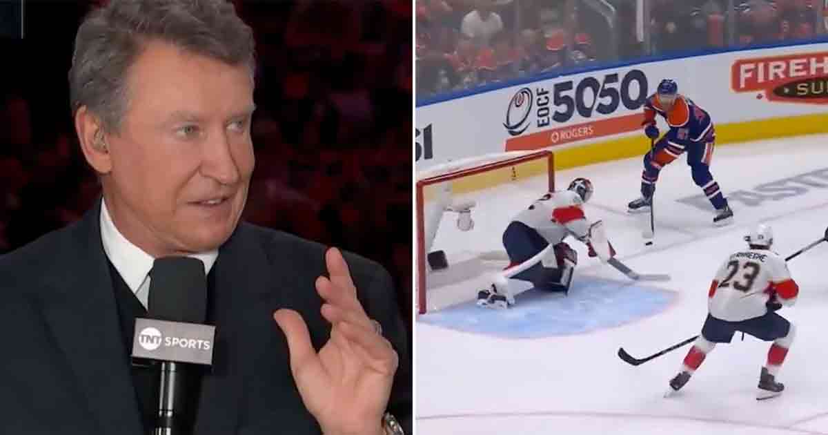 Wayne Gretzky's intermission prediction came true