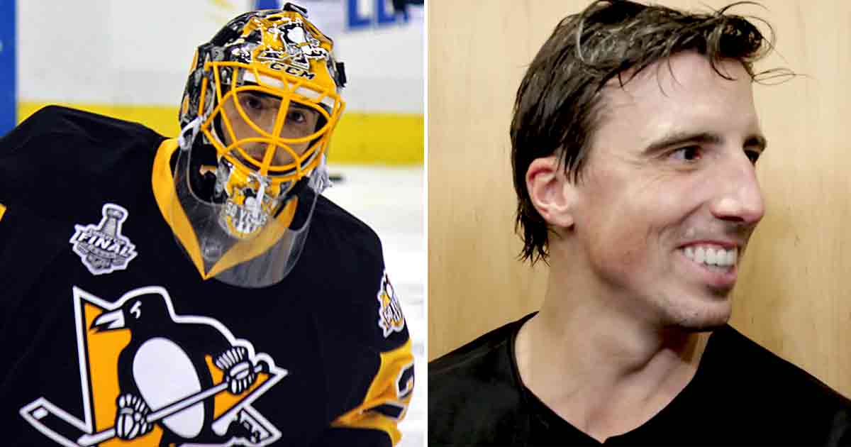 Marc-André Fleury makes reporters laugh with last words
