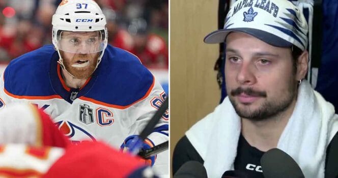 Auston Matthews' honest response to Connor McDavid's new deal