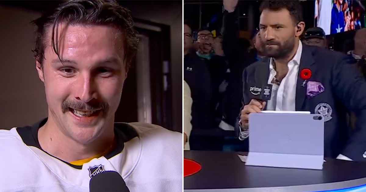 Erik Karlsson roasts Paul Bissonnette after first goal