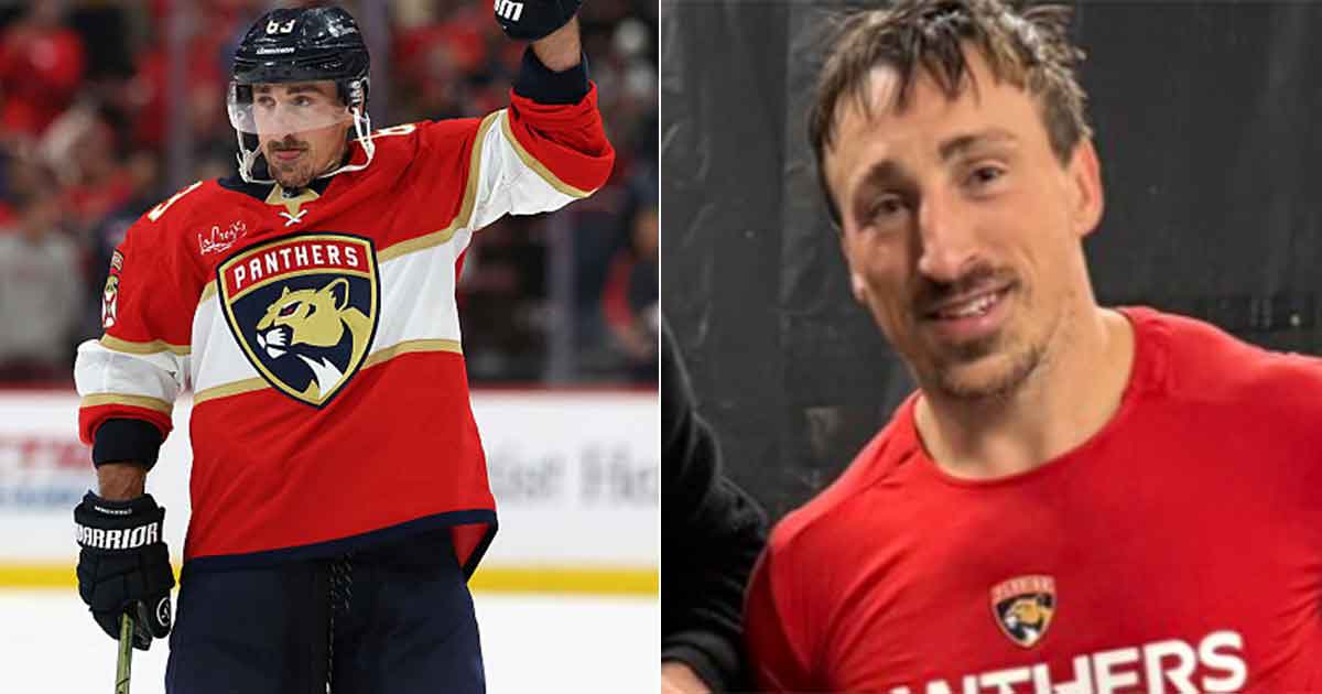 Brad Marchand got a surprise gift from Alexander Ovechkin