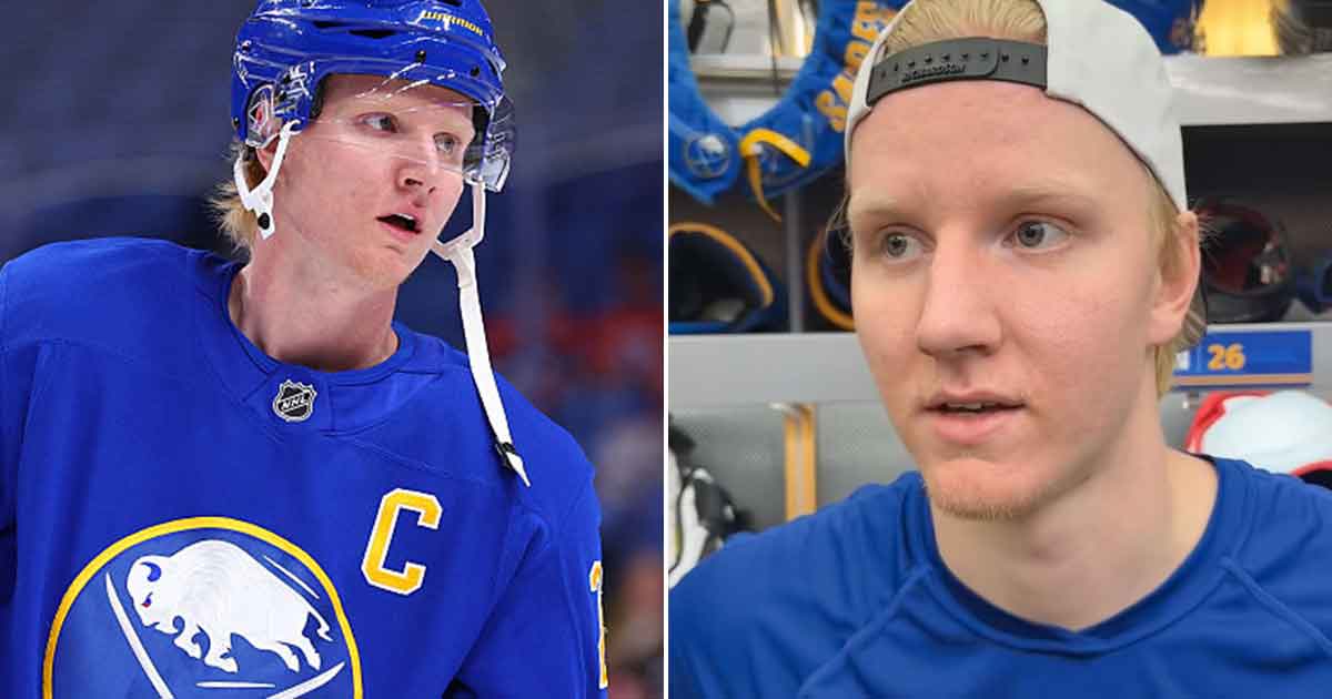 Rasmus Dahlin shares update on girlfriend after returning to Buffalo