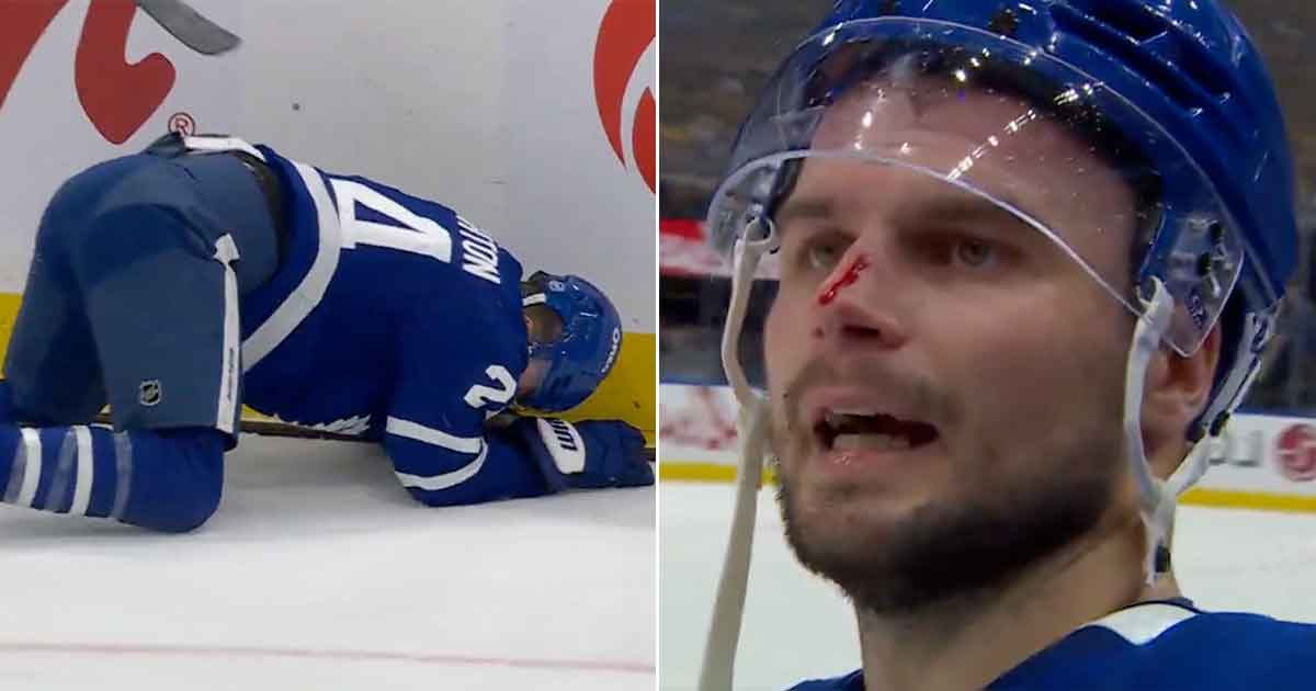 Fans furious with referees after “idiot” hit by Eetu Luostarinen