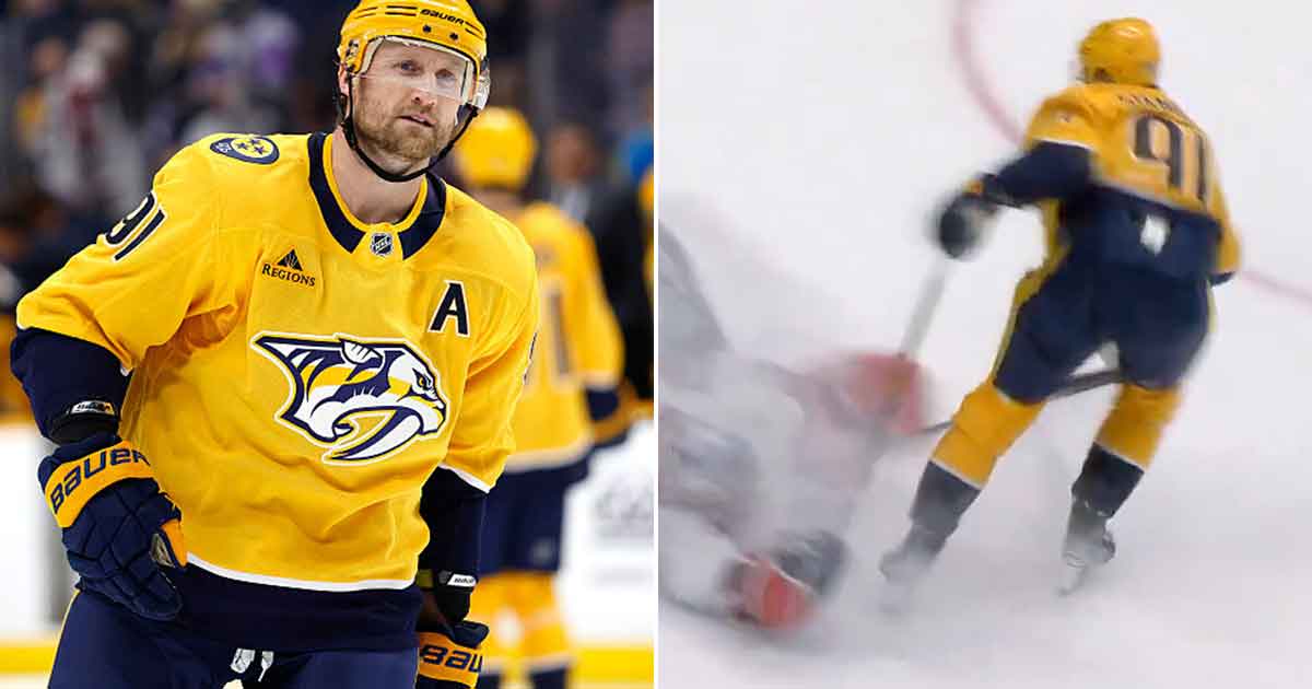 Steven Stamkos stuns fans with on-ice “pole vault”