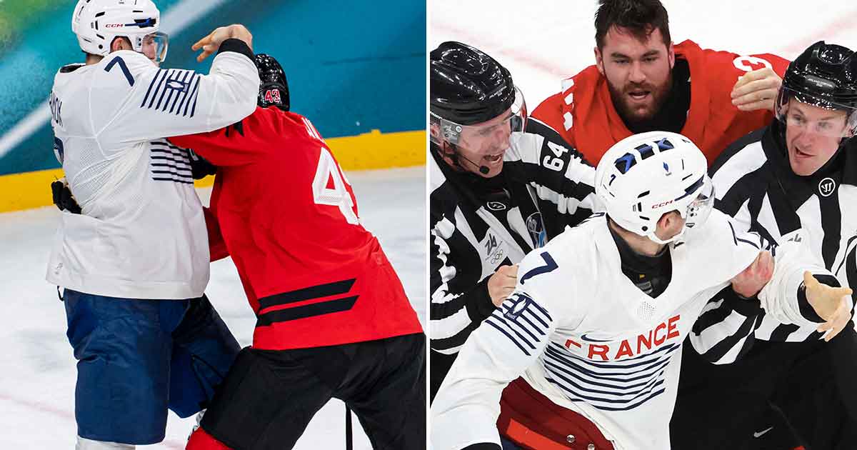 Nathan MacKinnon’s perfect reaction to Tom Wilson’s fight