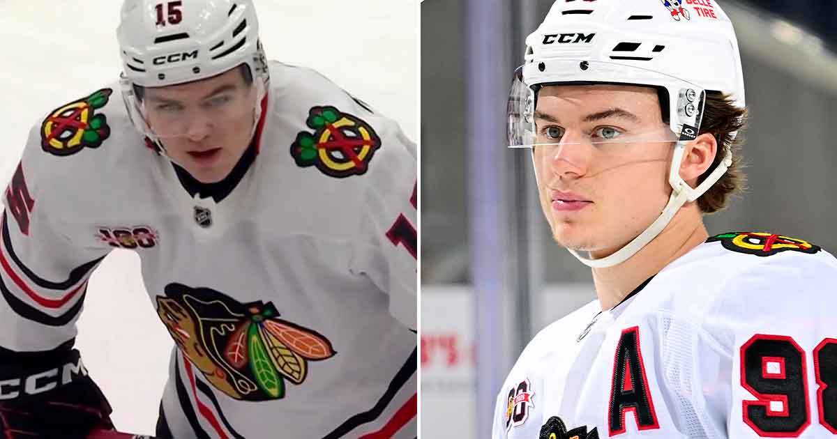 Connor Bedard’s gift to rookie Anton Frondell