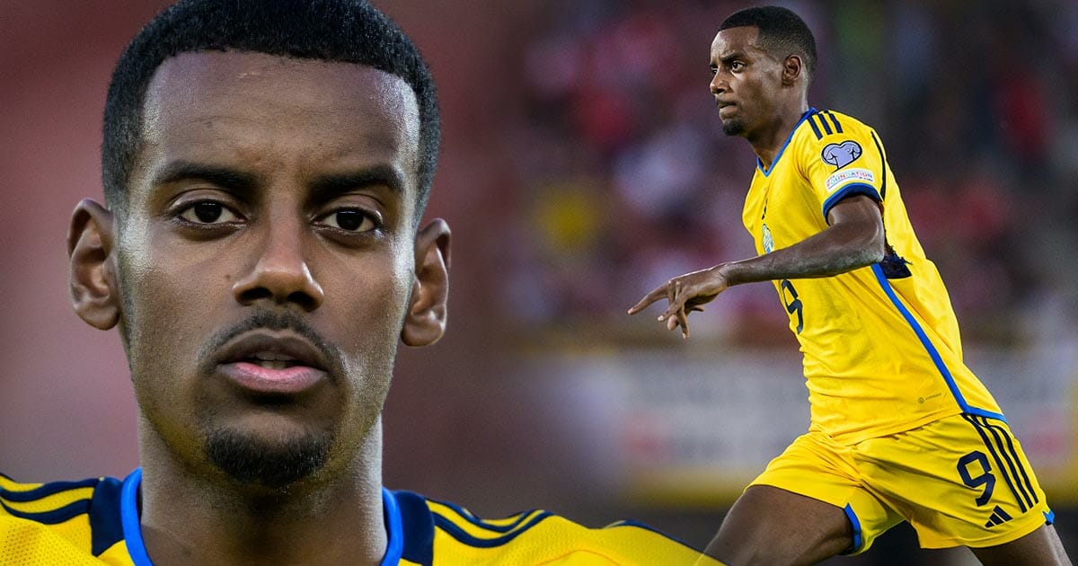 Mäktiga jättehyllningen till Alexander Isak – svensken har utsetts till ...