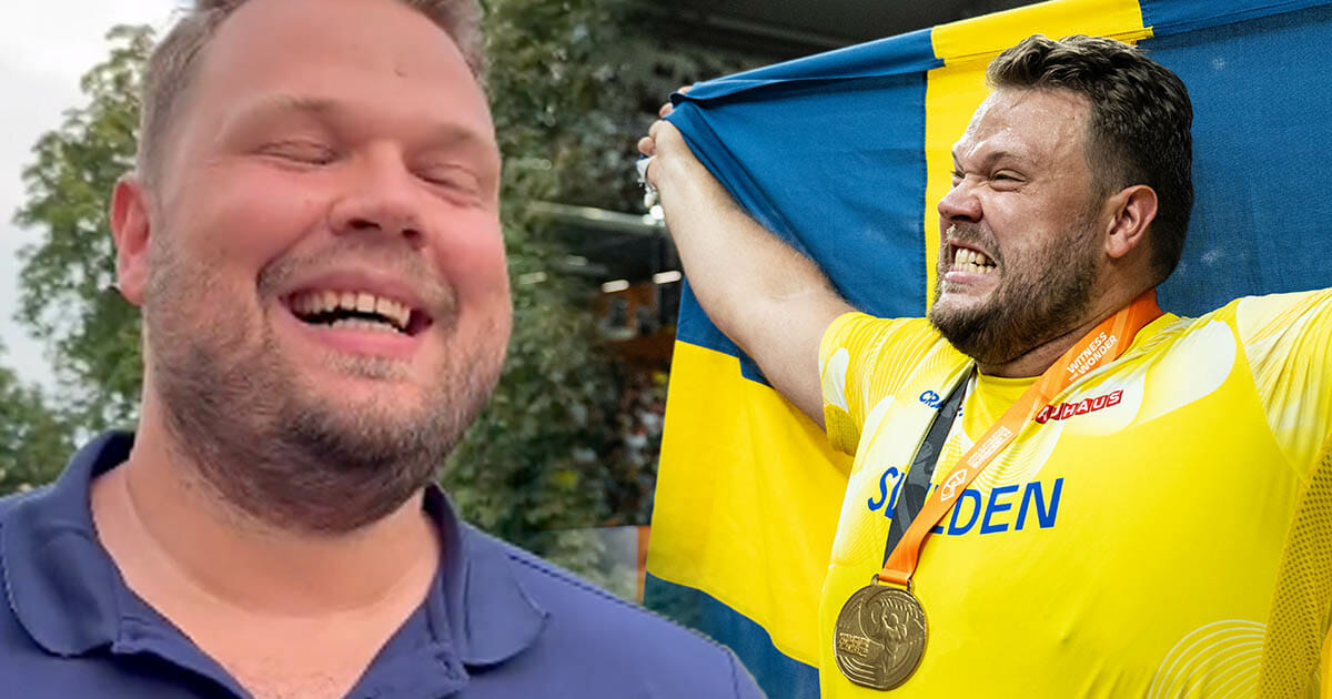 Daniel Ståhls helt klockrena svar på oväntade frågan efter VM ...