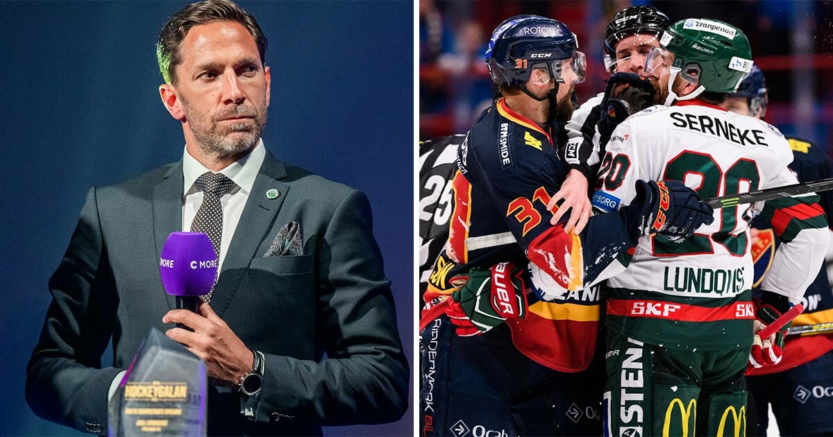 Dick Axelssons helsköna passning till nye tv-experten Joel Lundqvist – säger tre ord som får ...