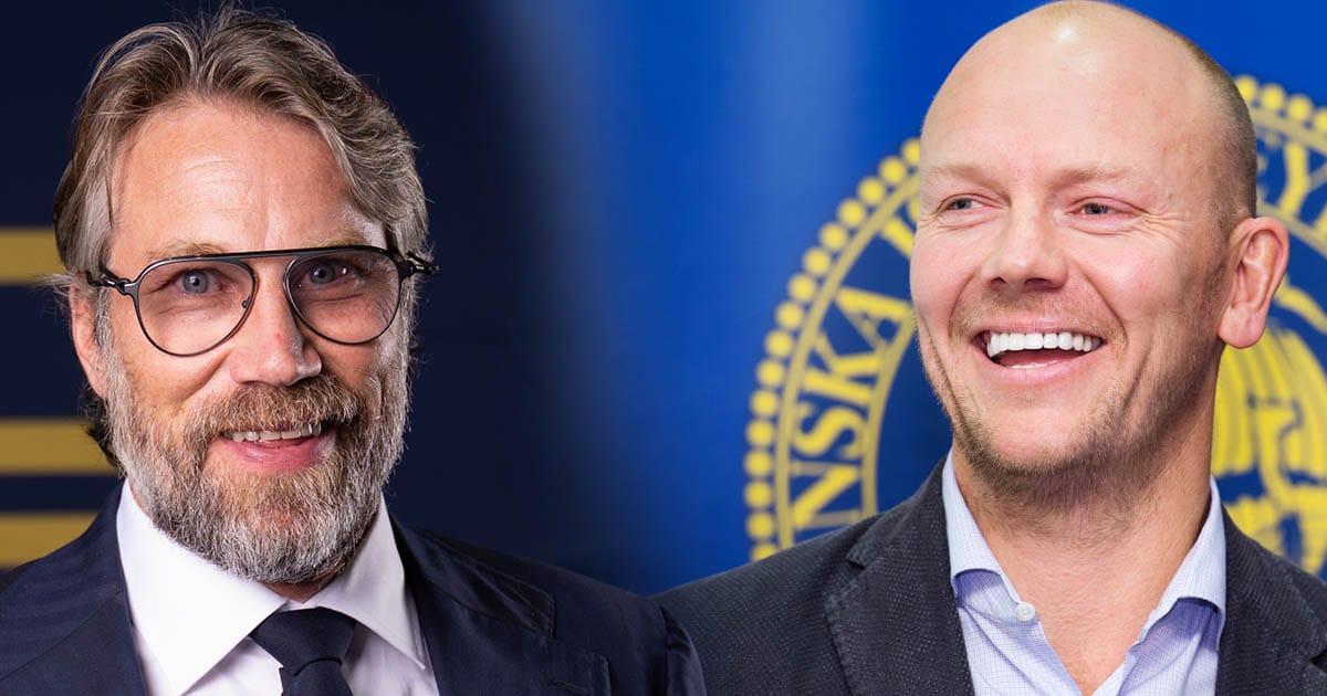 Peter Forsbergs lite för privata hälsning till en generad Mats Sundin ...