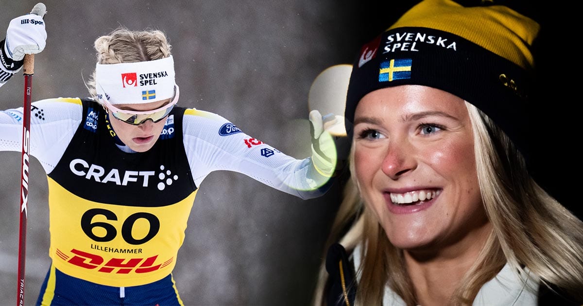 Frida Karlsson fyra i Lillehammer när Therese Johaug vann