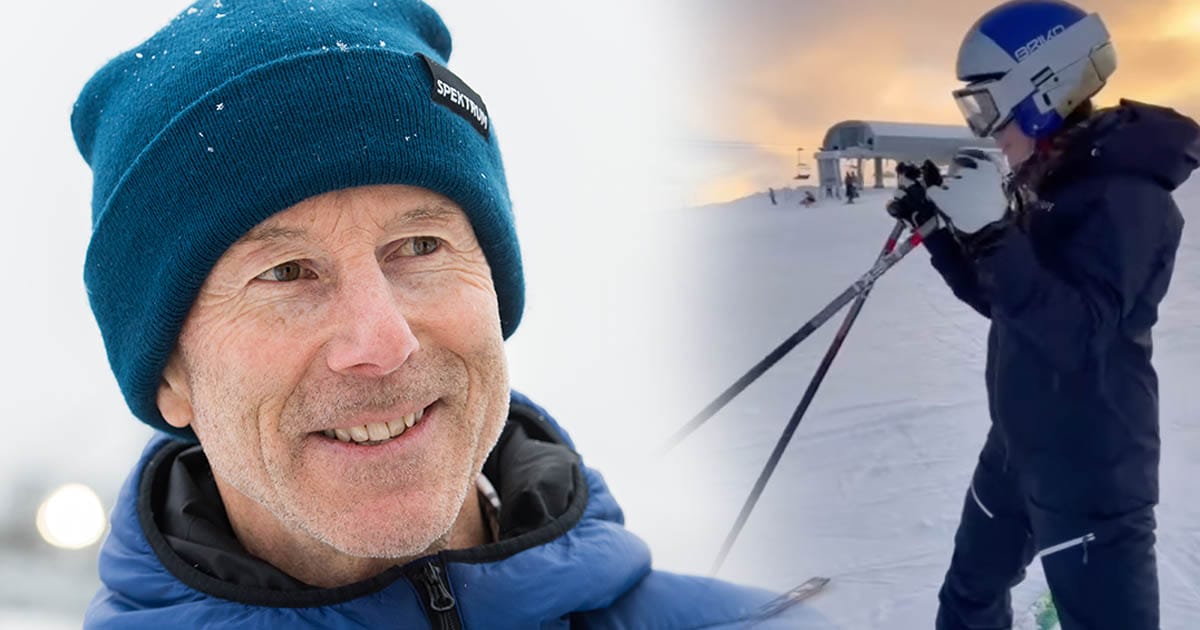 Nya bilderna på Ingemar Stenmark och dottern Iza förbluffar alla