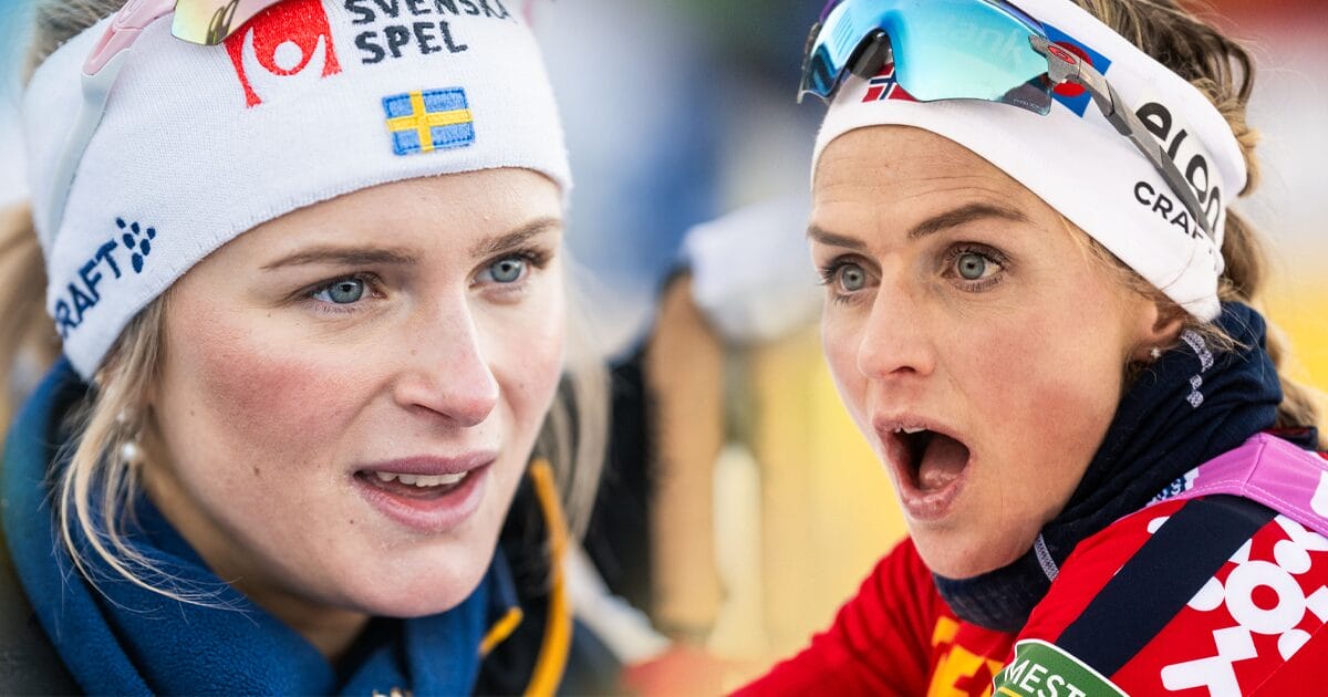 Therese Johaug erkänner att hon är rädd för Frida Karlsson