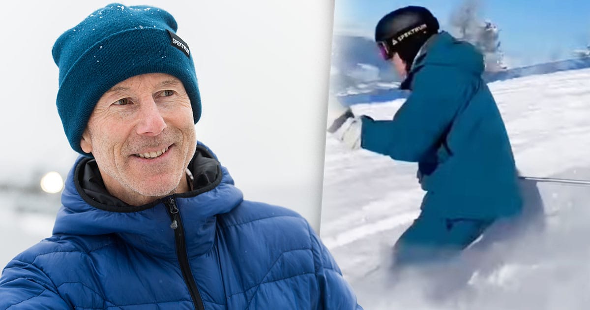 Ingemar Stenmark gör comeback i backen igen och alla älskar det