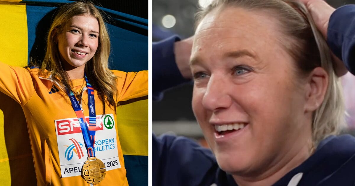 Kajsa Bergqvist helt lyrisk efter doldisen Engla Nilssons EM-brons