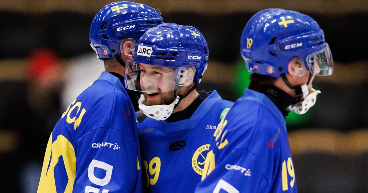 Sverige slår alla tiders rekord i sanslösa överkörningen i bandy-VM