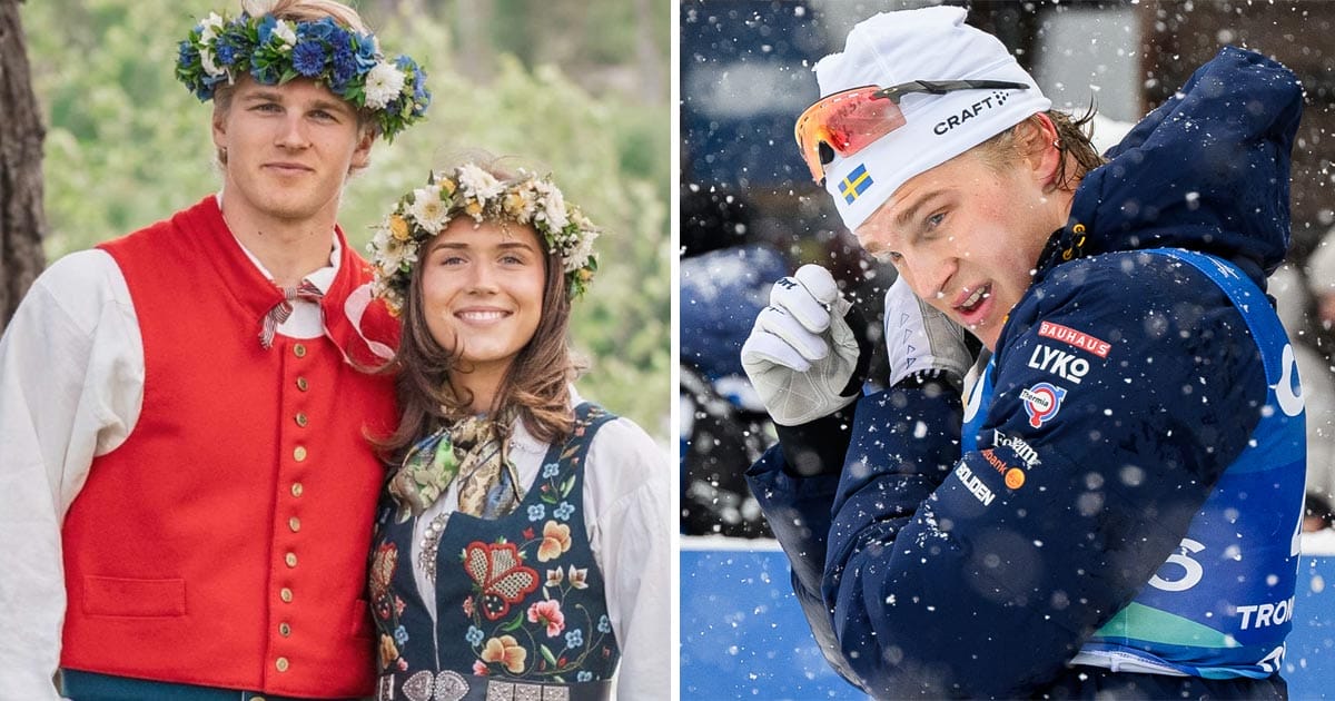 Edvin Anger har gjort slut med norska flickvännen Emma Axelsson