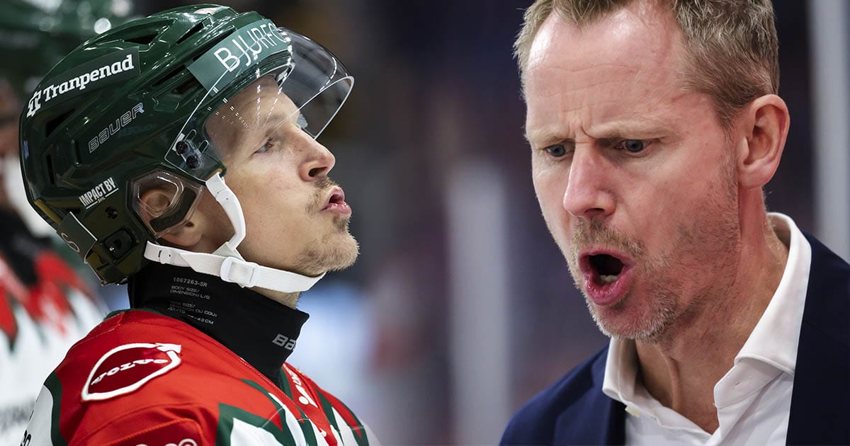 Frölundatränarens perfekta svar på hårda buropen i Skellefteå