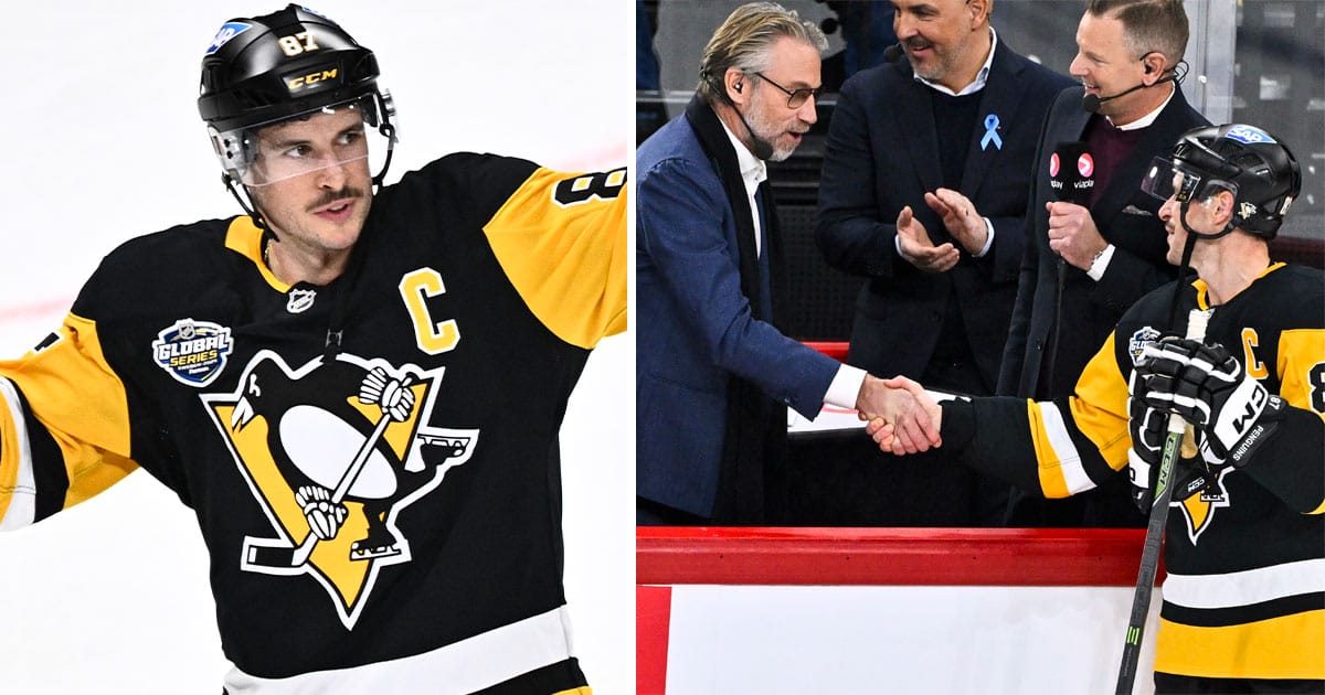 Sidney Crosbys helt makalösa hälsning till Peter Forsberg avslöjad
