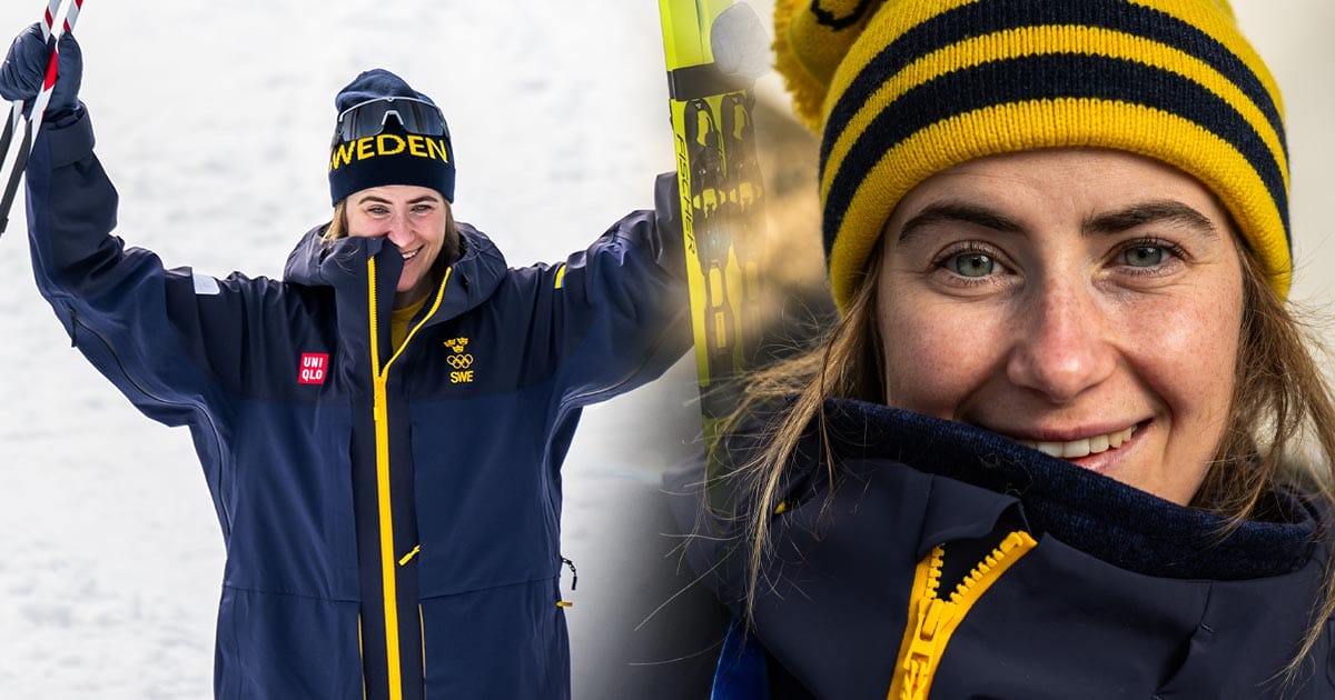 Ebba Andersson vinner historiskt OS-guld i femmilen överlägset