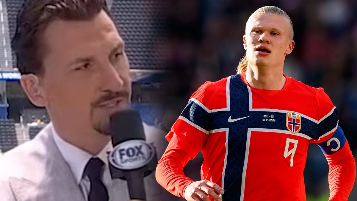 Zlatan Ibrahimovic tror inte Erling Haaland kan bli bättre än honom